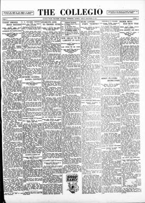 "The Collegio, Vol. 3 No. 13, December 12 1924" by Kansas State ...